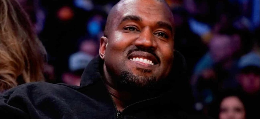 Kanye Laughing Serious Gif